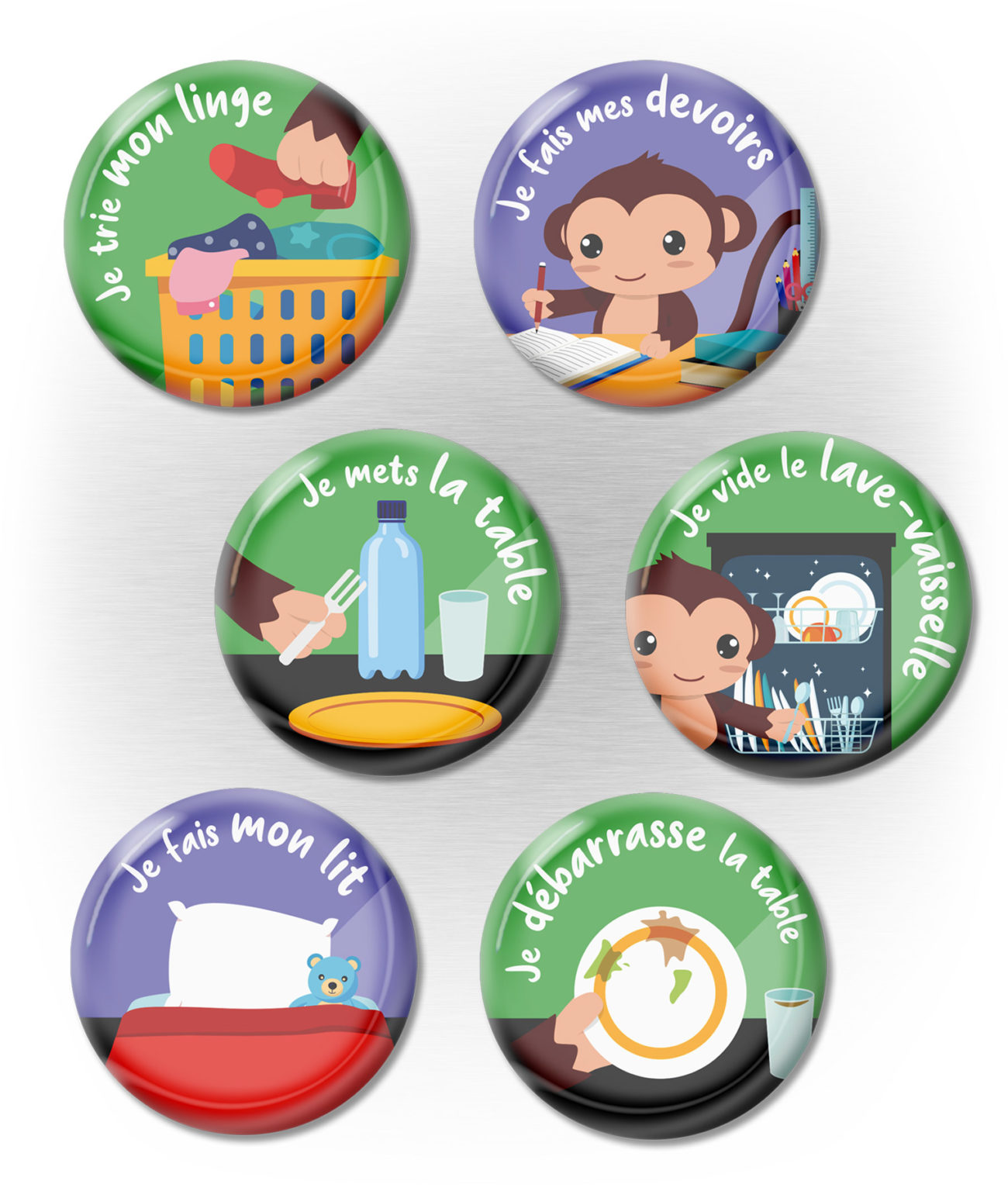 Ma routine quotidienne - Monkii